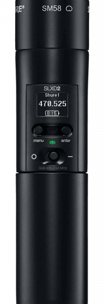 Micro Sans fil SHURE SM58 Freq. G59