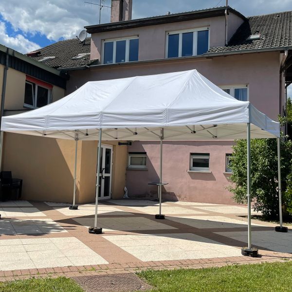 Tonnelle pliante professionnelle 3x6m