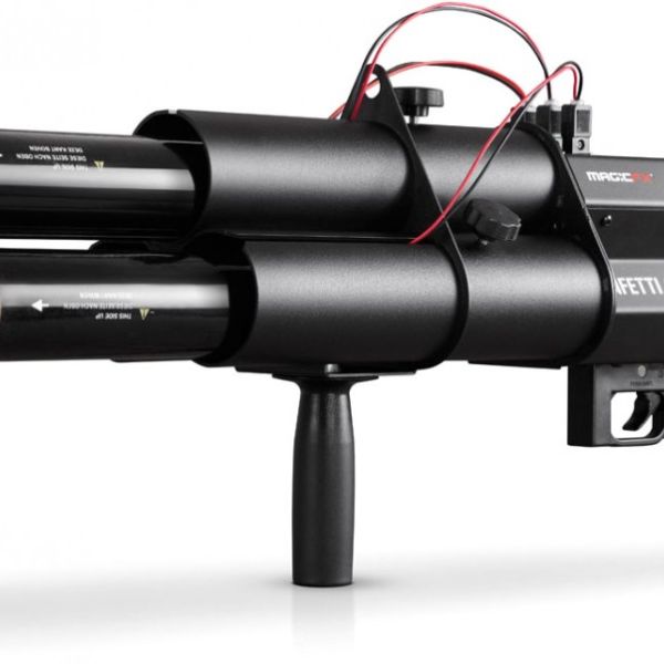 Gun de tir MAGIC FX à confettis avec pointeur laser rouge